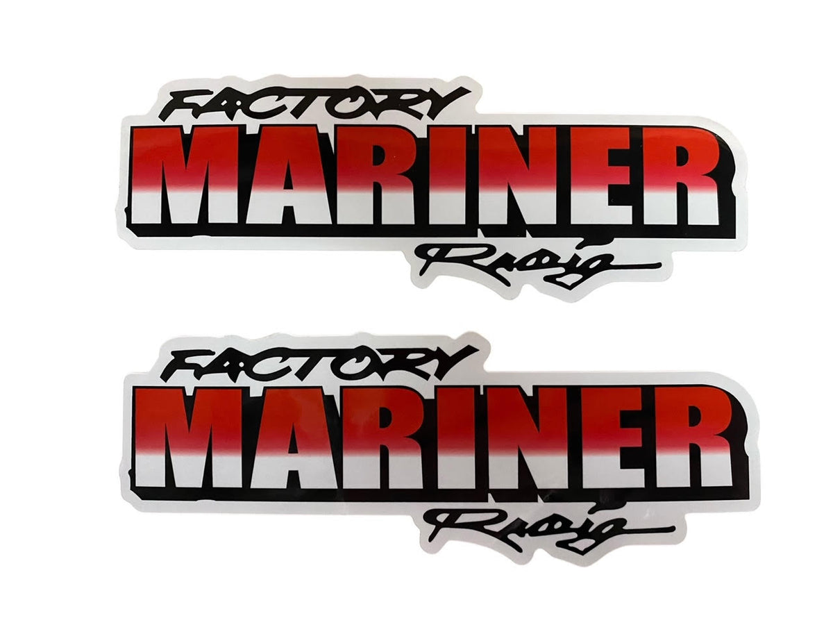 Factory Mariner Racing Sticker (2 Pack) – Showtime Freestyle